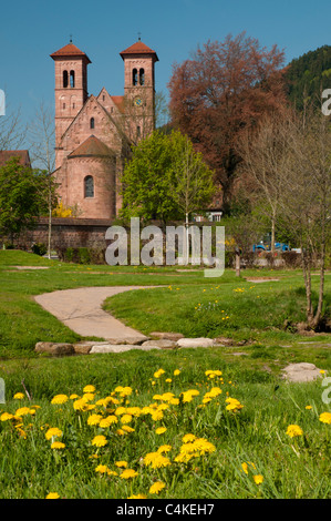 Klosterreichenbach, Münsterkirche, Baiersbronn, Black Forest, Baden ...