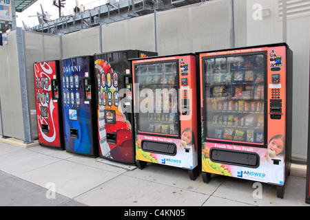 Vending machines with Coca-Cola and Dasani water drinks with anti-theft ...