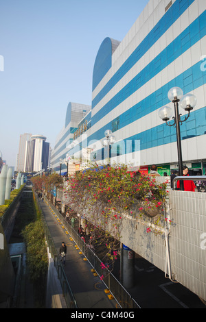 Luohu Commercial City shopping mall exterior in Shenzhen, China Stock ...