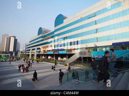 Luohu Commercial City shopping mall exterior in Shenzhen, China Stock ...