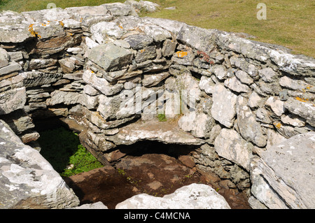 St Gwenfaens Holy Well Rhoscolyn Anglesey Ynys Mon Gwynedd Wales Cymru ...