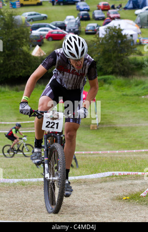 Mountain biker at Mountain Mayhem 2011 Stock Photo - Alamy
