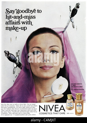 1960s UK Nivea Magazine Advert Stock Photo - Alamy