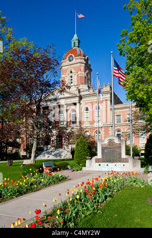 The Elkhart County Courthouse in Goshen, Indiana Stock Photo - Alamy