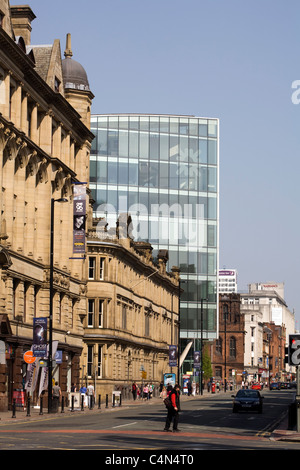 Office buildings Deansgate Manchester England Stock Photo - Alamy
