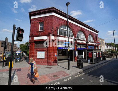 Front of Tufnell Park Tube Station, London, England, England, UK, GB ...