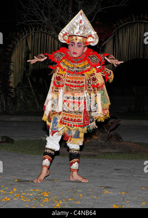 Baris Dancer. Baris is a traditional war dance of Bali, accompanied by ...