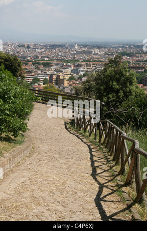 panorama of rome from monte mario Stock Photo - Alamy