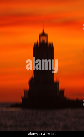 Angels Gate Lighthouse, San Pedro, Southern California, USA Stock Photo ...