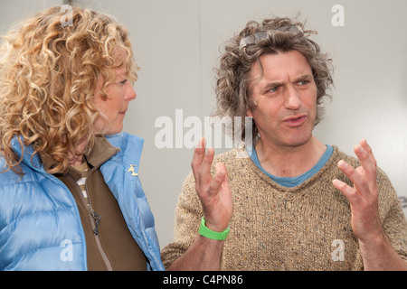 Martin Hughes-Games and Kate Humble , Ynys Hir 16 June 2011, BBC ...