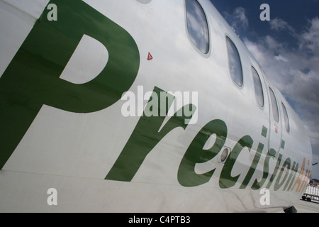Precision Airways Airline Logo Plane Sign Stock Photo - Alamy