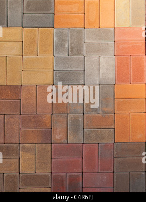 samples of outdoor tiles Stock Photo - Alamy