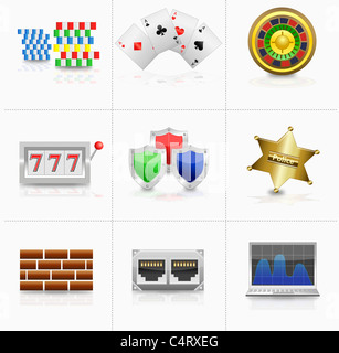 various types of application icons Stock Photo - Alamy