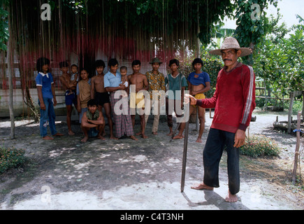 Transmigrant on a transmigration site in Sumatra Stock Photo - Alamy