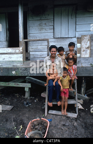 Transmigrant on a transmigration site in Sumatra Stock Photo - Alamy