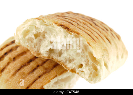 Split Panini bread roll Stock Photo - Alamy