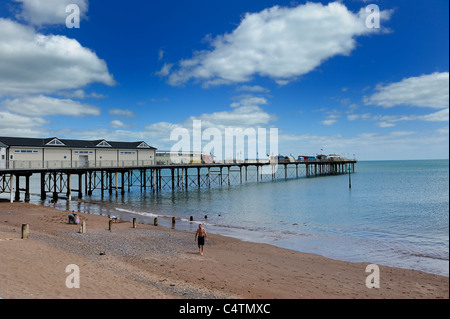 Teignmouth Pier. Devon, England Stock Photo - Alamy