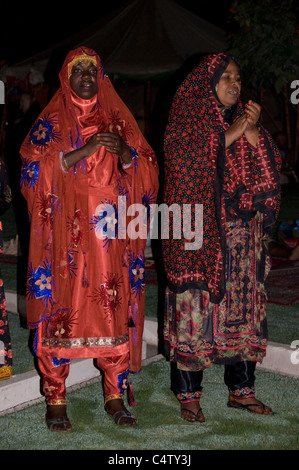 Oman performers in traditional outfits Muscat Sultanate of Oman Stock ...