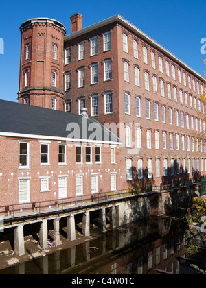 USA, Massachusetts, Lowell, Lowell National Historic Park, Boott Cotton ...