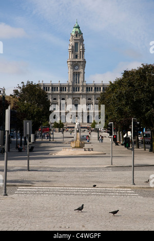 city hall of Porto, Portugal Stock Photo - Alamy