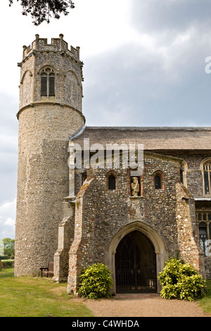 St Nicholas Church, Potter Heigham, Norfolk, UK. 10th Sep 2025. The ...