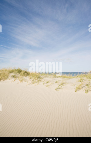 USA, Massachusetts, Cape Cod, Nantucket, Close-up of ferry crossing ...