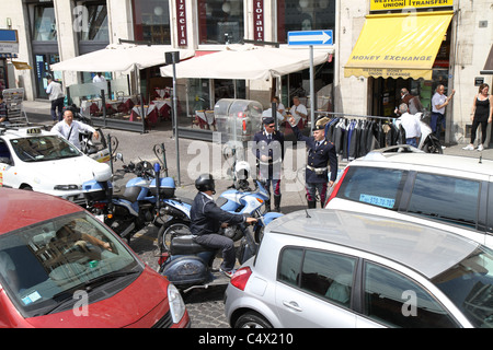 Police in Naples, traffic police, Campania, Italy Stock Photo: 57666782 ...