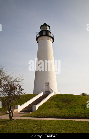 The Port Isabel Lighthouse was built of brick in 1852 on Point Isabel ...