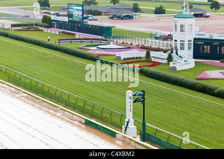 Horse Race Winners Circle Stock Photo - Alamy