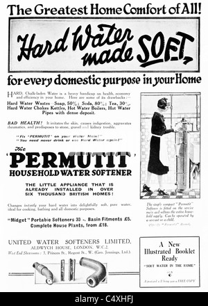 Permutit Water Softener Stock Photo - Alamy