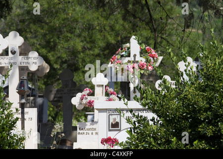 Kato Paphos cemetery, Cyprus Stock Photo - Alamy