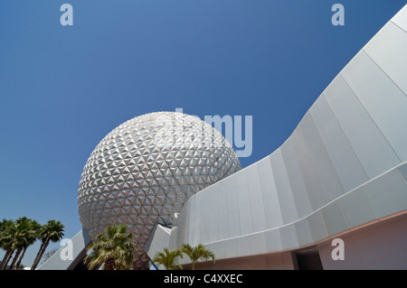 Landscaping at the Epcot Center at Walt Disney World Theme Park Orlando ...