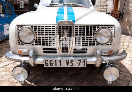 Saab V4 Rally Car Stock Photo - Alamy