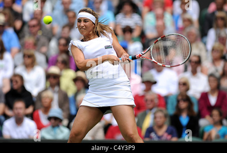 ARAVANE REZAI FRANCE WIMBLEDON LAWN TENNIS CLUB WIMBLEDON ENGLAND 21 ...