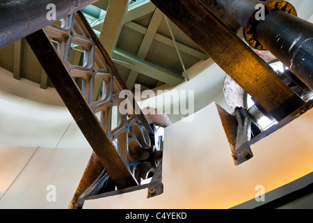 Water pump of beam engine at De Cruquius steam powered water pumping ...