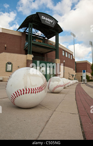 The Shaw Park stadium is pictured in Winnipeg Stock Photo - Alamy