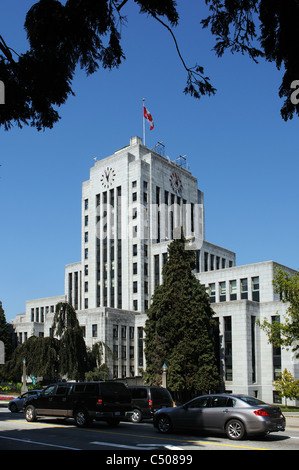 Vancouver City Hall Stock Photo - Alamy