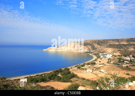pissouri bay cyprus sea idyllic paradise travel tourism holiday ...