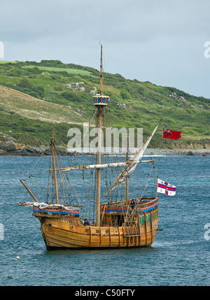 The Matthew, a replica ship that John Cabot and his crew used sailing ...