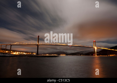 Tjeldsund Bridge in Troms County - Norway Stock Photo - Alamy