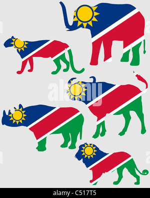 Big Five Namibia Stock Photo - Alamy
