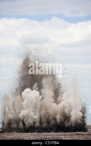blasting in rocky ground Stock Photo - Alamy