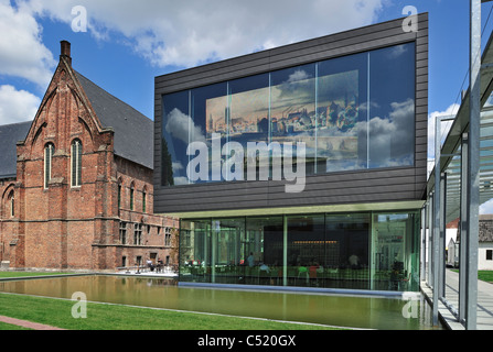 STAM, the Ghent city museum and chapel of the Bijloke abbey, Belgium ...