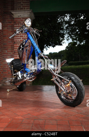 Custom Lambretta scooter Stock Photo - Alamy