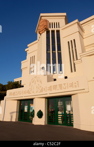 Le musee de la mer, Sea Museum, Sea life center in Biarritz. Aquitaine ...