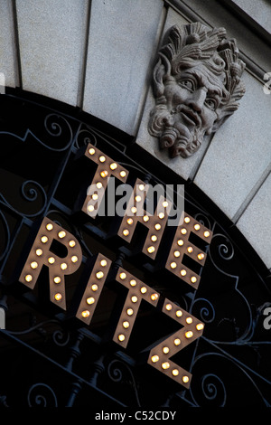 THE RITZ HOTEL SIGN Stock Photo - Alamy