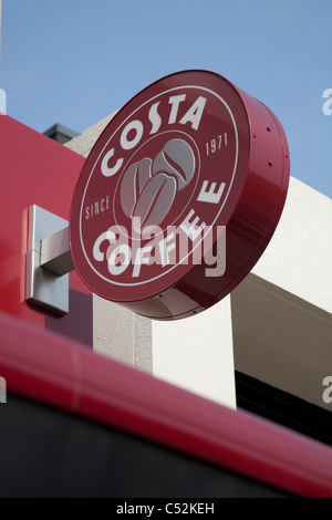 Costa coffee sign in London, UK Stock Photo - Alamy
