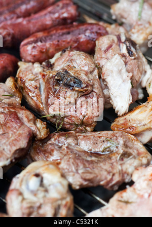 Cooking lamb meat Stock Photo - Alamy