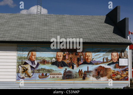 Murals at Legal, Alberta, Canada Art painting wall decorations artistic ...