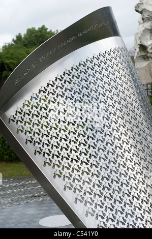 Cloak of Peace in the Peace Park, Nagasaki, Kyushu Region, Japan, Asia ...